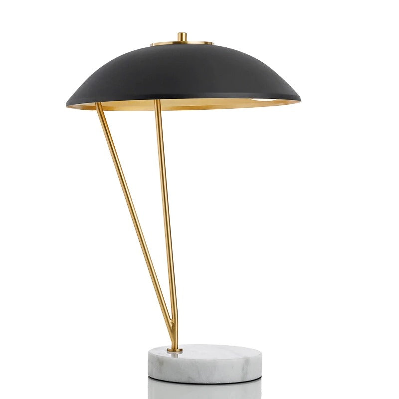 COQUETTE SMALL BLACK TABLE LAMP - LODAMER